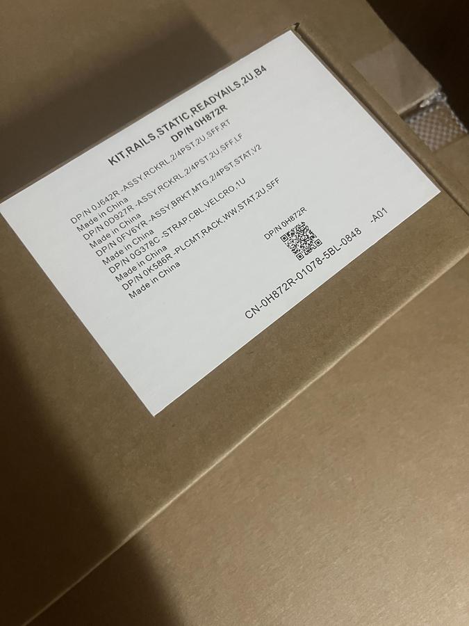Dell 2u Static Rails R740 R730 R730xd R720 R820 R520 R530 